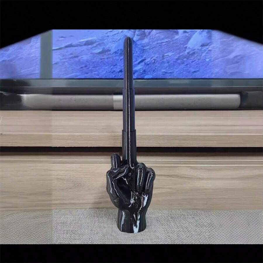 1pc Middle Finger Telescopic Ssword Ornament, Mmiddle Finger, 3D ...