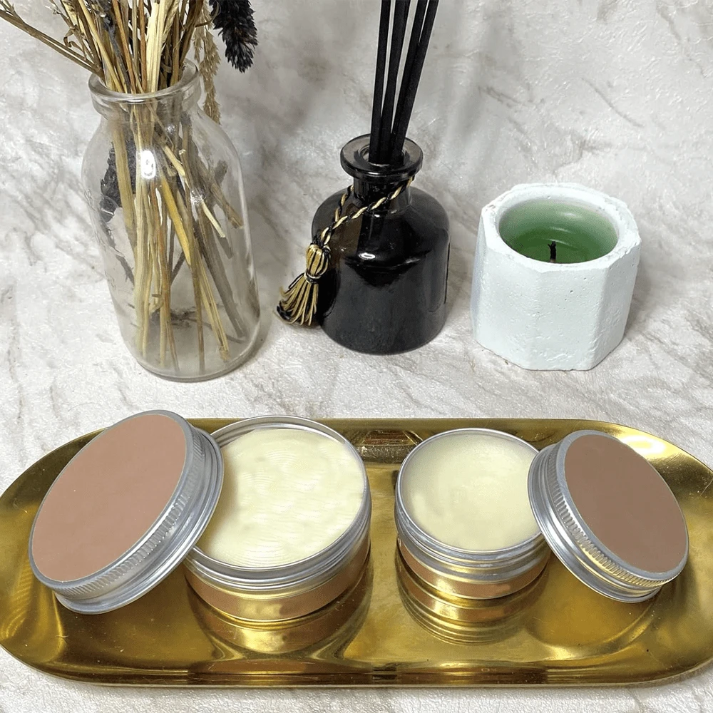 24Pack Aluminum Tin Cans With Screw Lid And Labels, 5ml Refillable ...