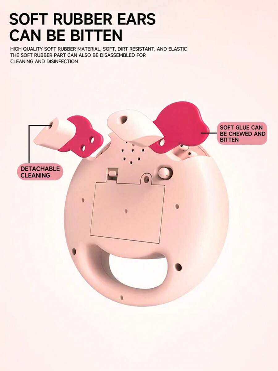 1pc Multi-Color Baby & Toddler Hand Clapper Rattle Toy With Musical ...