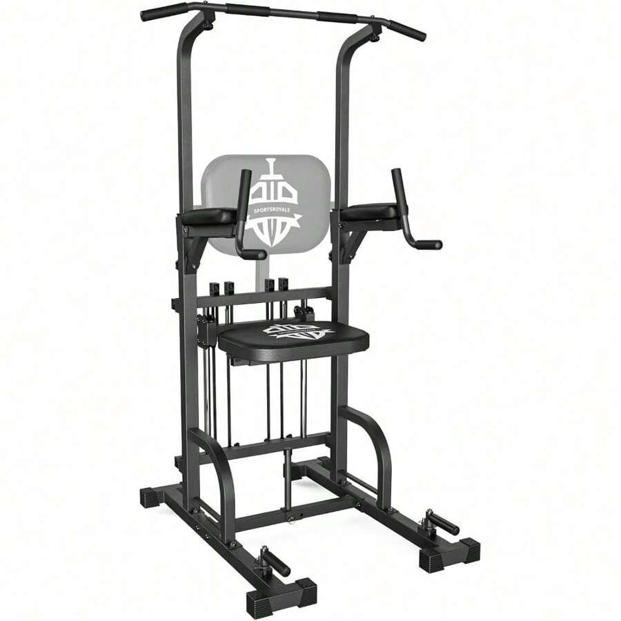 Sportsroyals Power Tower Pull Up Dip Station Assistive Trainer Multi ...