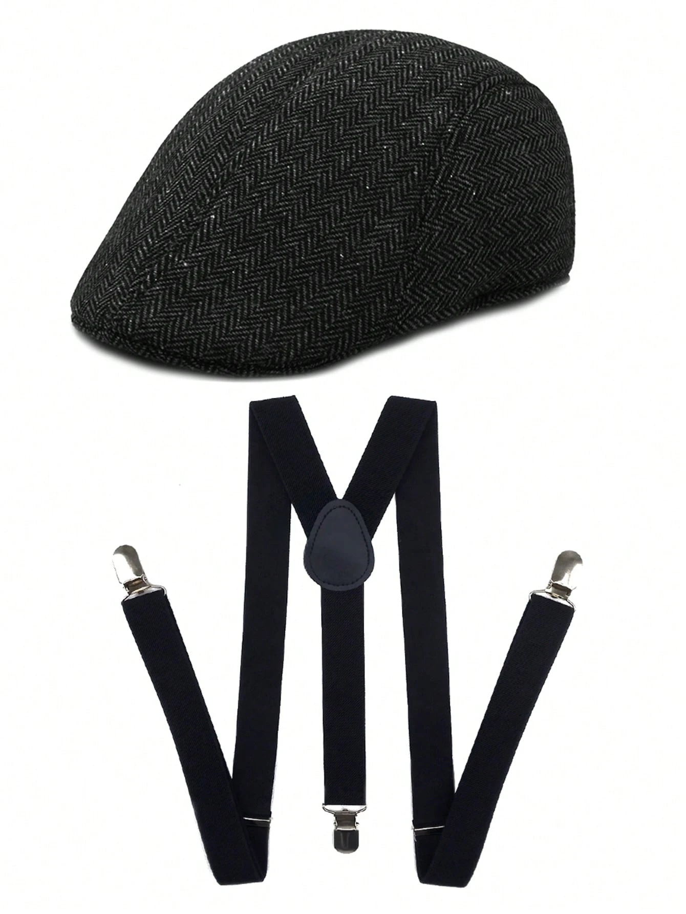 D EXCEED 2 Pcs 1920s Men Gatsby Gangster Costume Accessories Manhattan ...