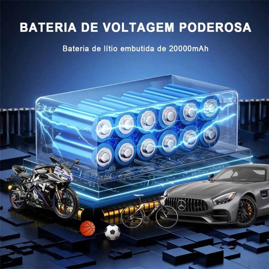 Mini Portable Air Compressor Rechargeable Digital USB Tire Inflator ...