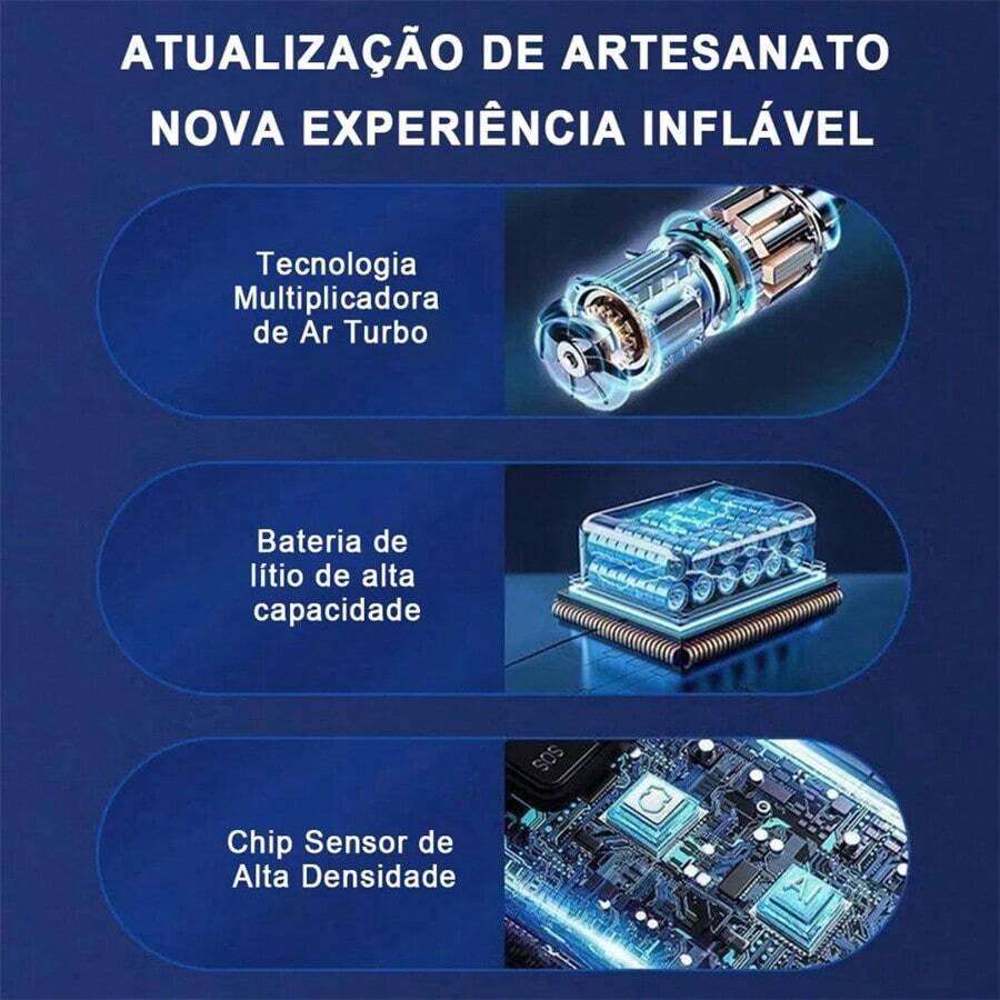 Mini Portable Air Compressor Rechargeable Digital USB Tire Inflator ...