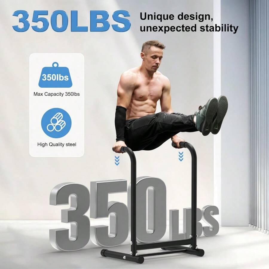 RELIFE REBUILD YOUR LIFE Dip Station Functional Heavy Duty Dip Stands ...