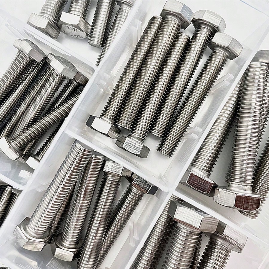Set assortito di 236 pezzi di bulloni e dadi in acciaio inox 304 da M6 M8 M10 ad uso intensivo ...