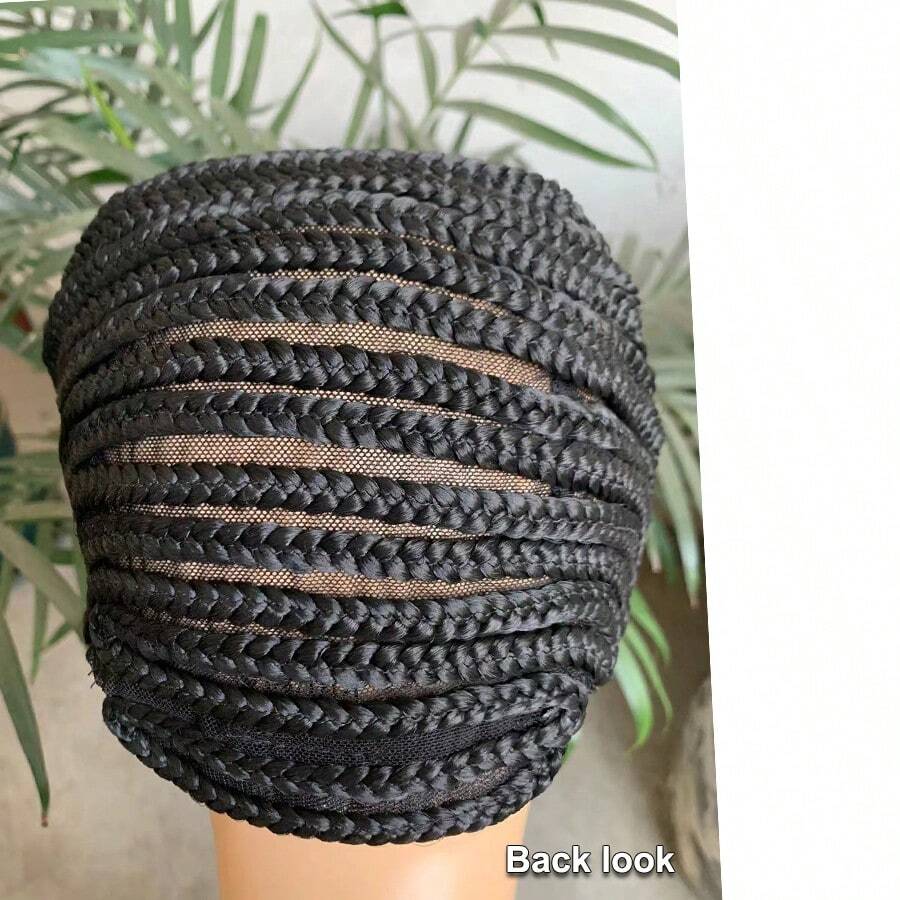 1pc Cornrows Wig Cap Braided Wig Caps For Crotchet Hair Easier Sew In ...