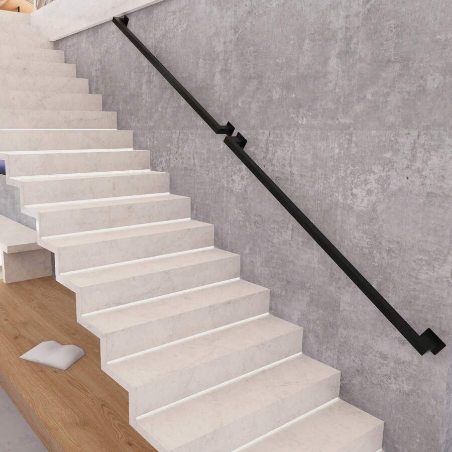 VA-Cerulean Leuning Trappen Metalen Trapleuning voor Binnen en Buiten ...