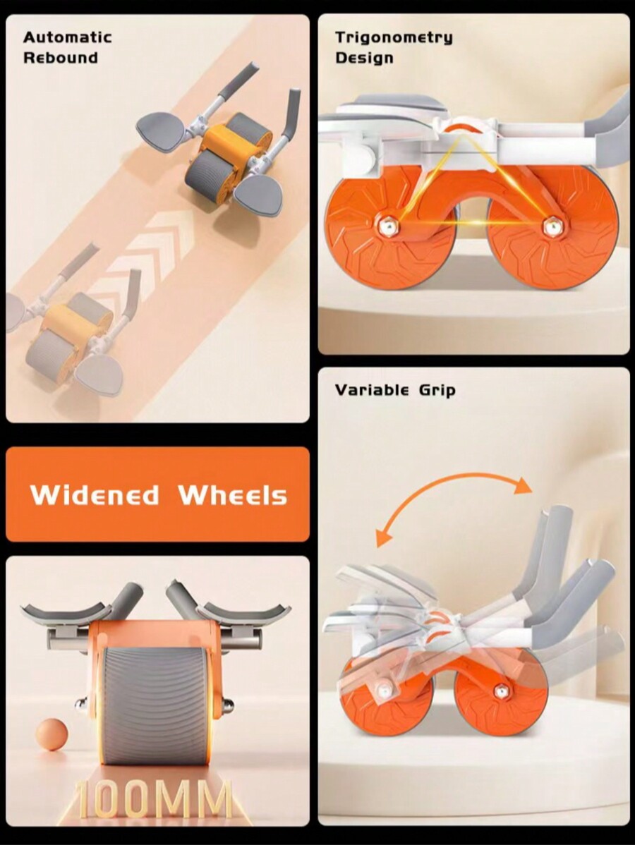 Abdominal Muscle Wheel Push Abdominal Wheel Fitness Equipment Practice ...