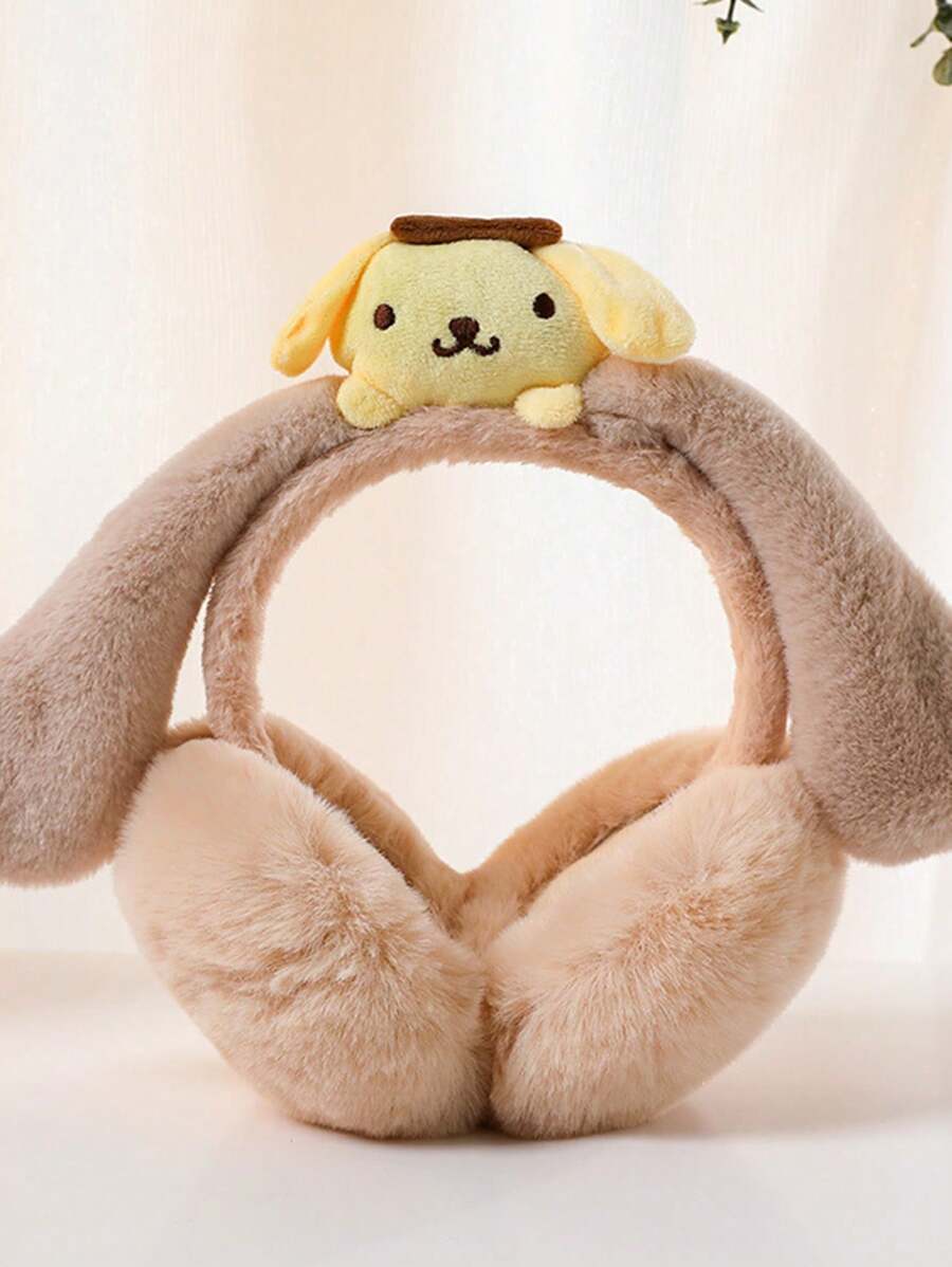 Sanrio 1pc Sanrio Series Cute Folding Earmuffs, Cinnamoroll Big Ear ...