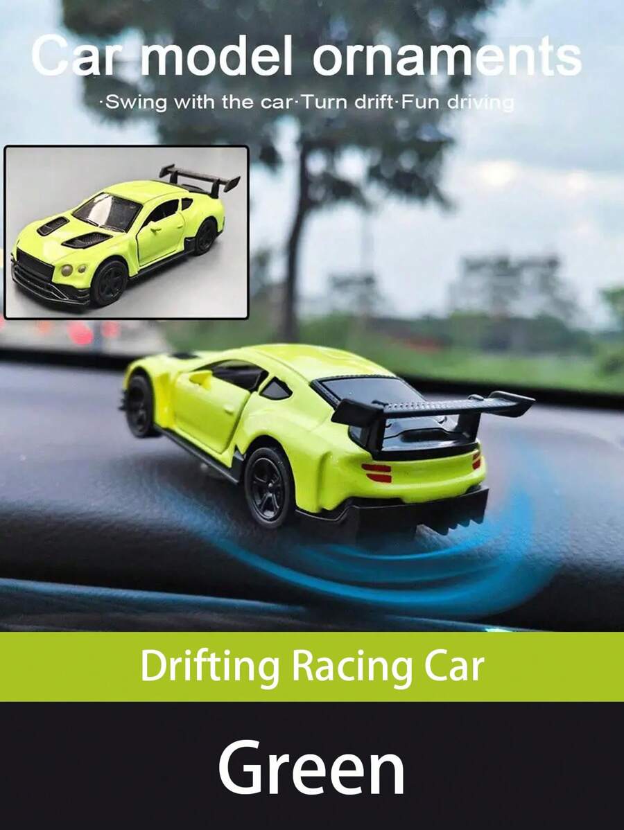 8 Pcs Drift Model Car Set With Oscillating Car Dashboard Decoration ...
