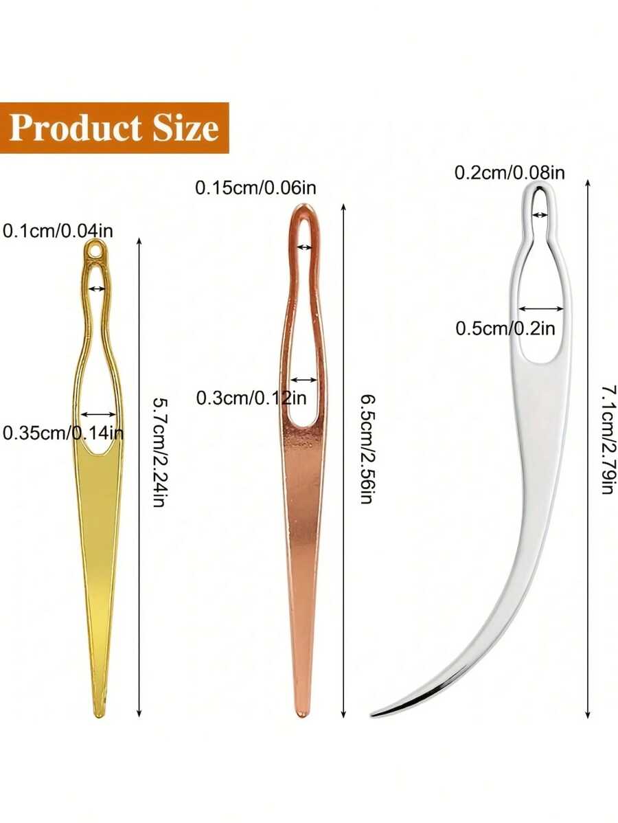 Pack Of 7 Dreadlock Tool Locking Tool, 3 Types Easyloc Hair Crochet ...