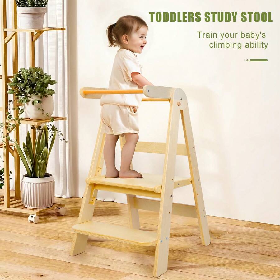 Little Partners Learning Tower, Foldable Toddler Kitchen Tower ...