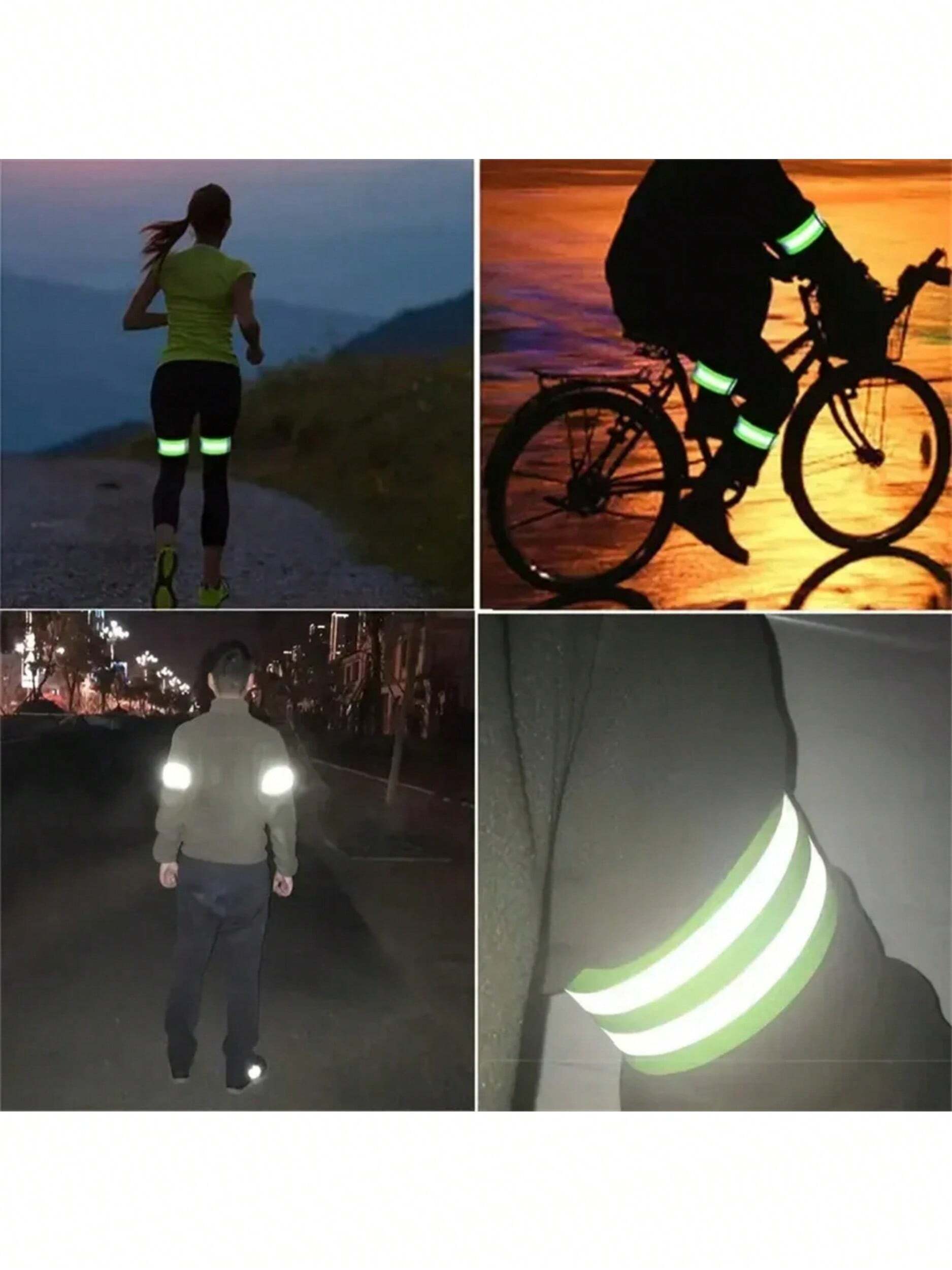 Reflect Straps For Night Walking Cycling Running Safety Reflector Tape ...
