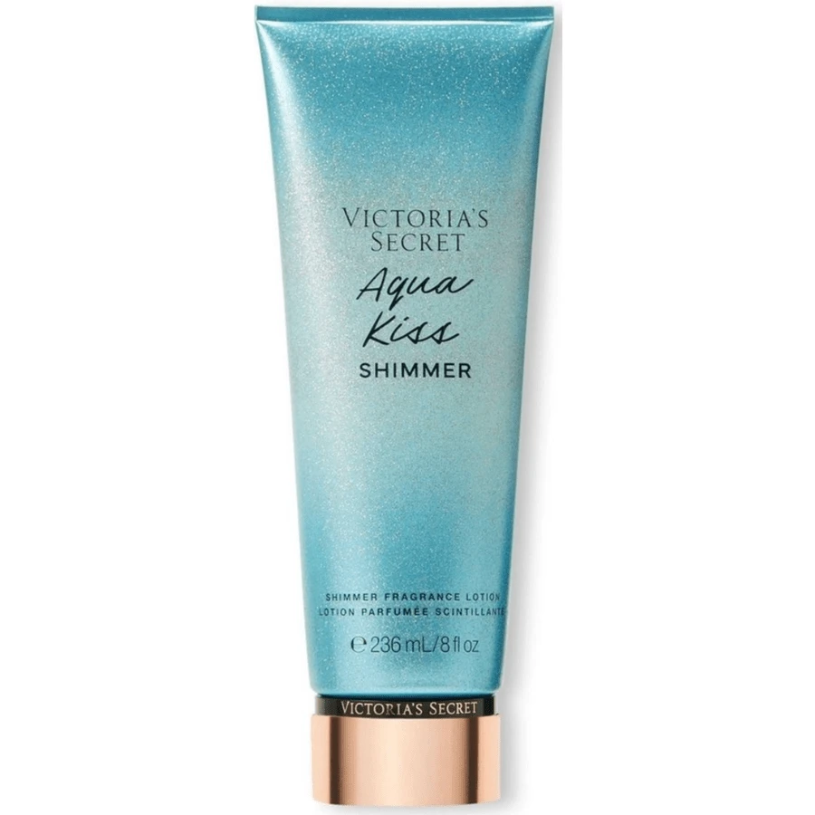 Creme Perfumado Victorias Secret Aqua Kiss Shimmer Hidratante Corporal ...