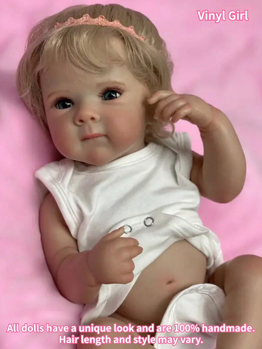 Bettie Doll head 1-4 Bonecas reborn bebê de vinil macio realista de 18 ...