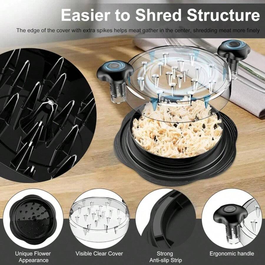 Chicken Shredder Tool Meat Breast Shredding Separation Mincing Grinder ...
