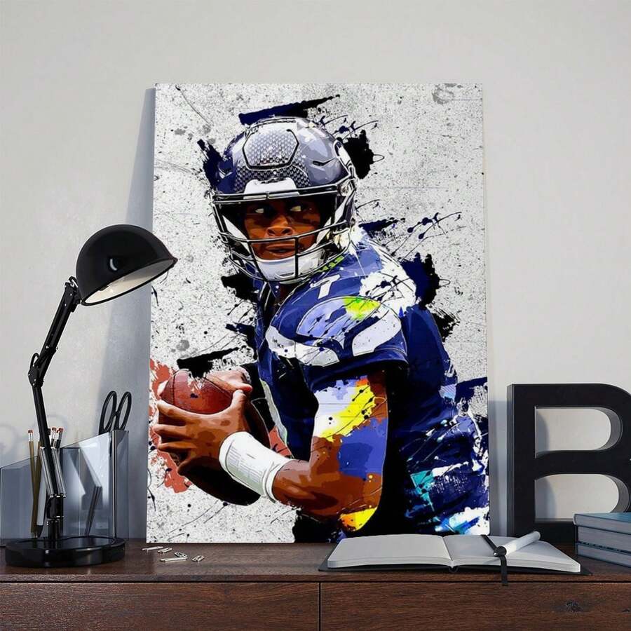 Geno Smith Poster 2 Football Canvas Poster Wall Art Bedroom Decor ...