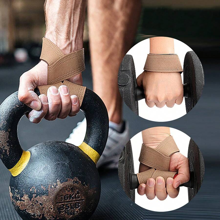 1pcHand-Held Power-Assisted Wrist-Guard Training Weightlifting Grip ...