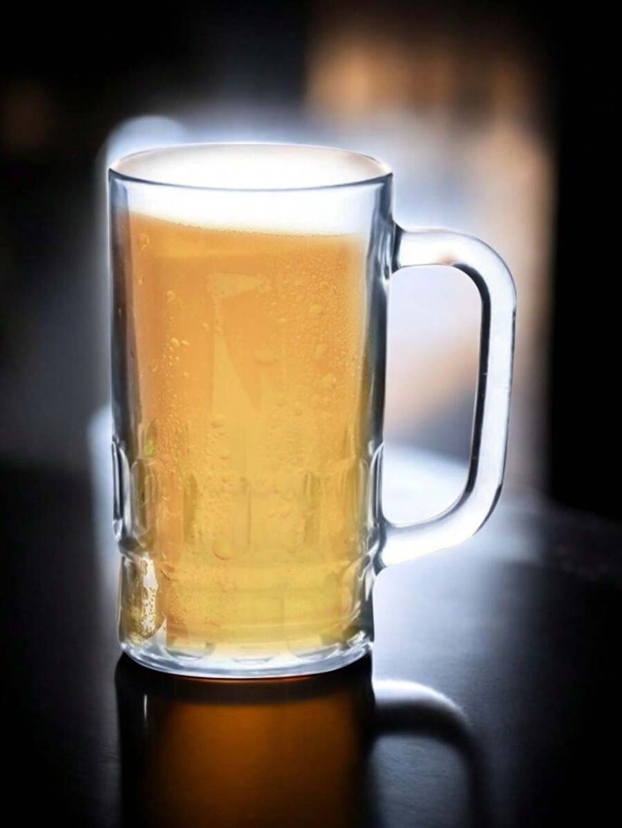 Kit 3 Class Home Beer Mugs 330ml Resistant Glass And Sophistication To ...