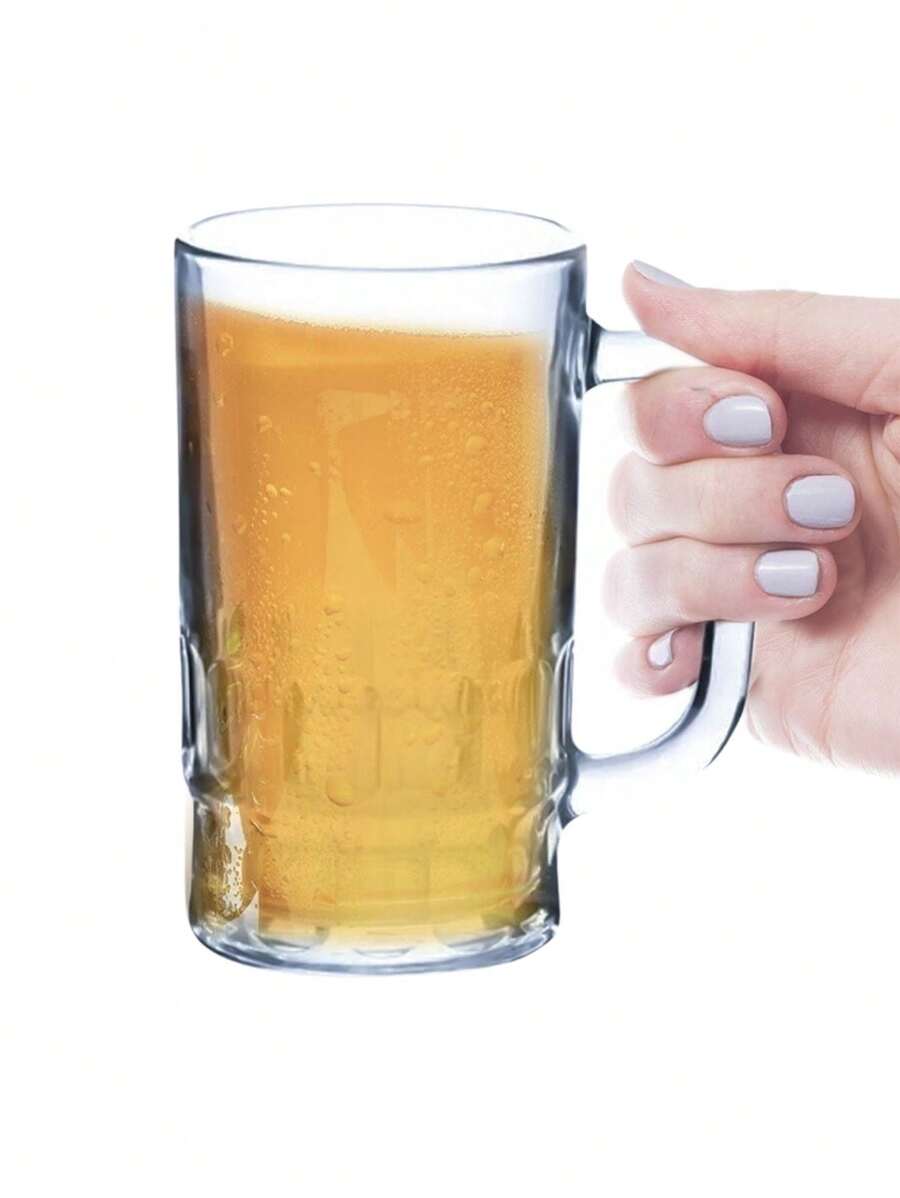 Kit 3 Class Home Beer Mugs 330ml Resistant Glass And Sophistication To ...