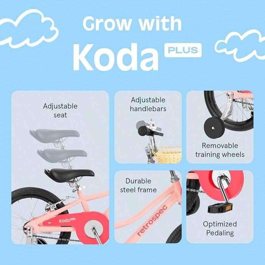 Retrospec Koda Plus Kids Bike For Boys & Girls Ages 4-6 Years - 16 ...