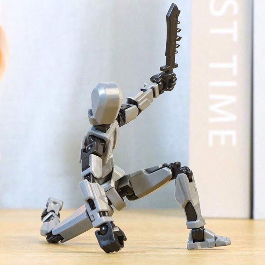 3D Printed Movable Jointed Figures Blind Box Toy, Randomly Shipped ...