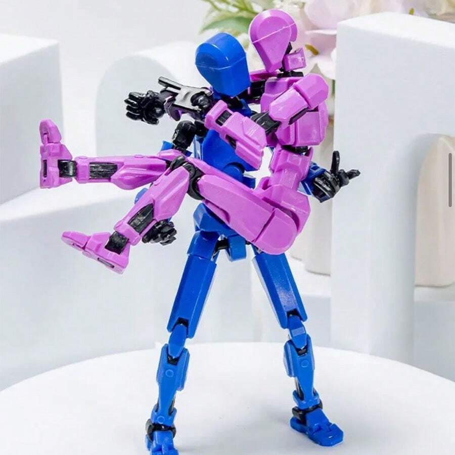 3D Printed Movable Jointed Figures Blind Box Toy, Randomly Shipped ...