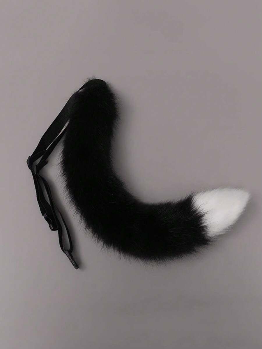 1 pièce/3 pièces Oreilles de chat et queue d'animal loup renard pour ...