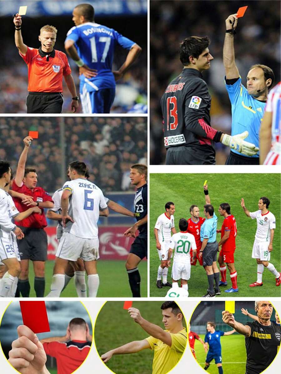 Soccer Kit - Metal Whistle With Referee Cards Set, Referee Cards For Soccer Football, Ideal ...