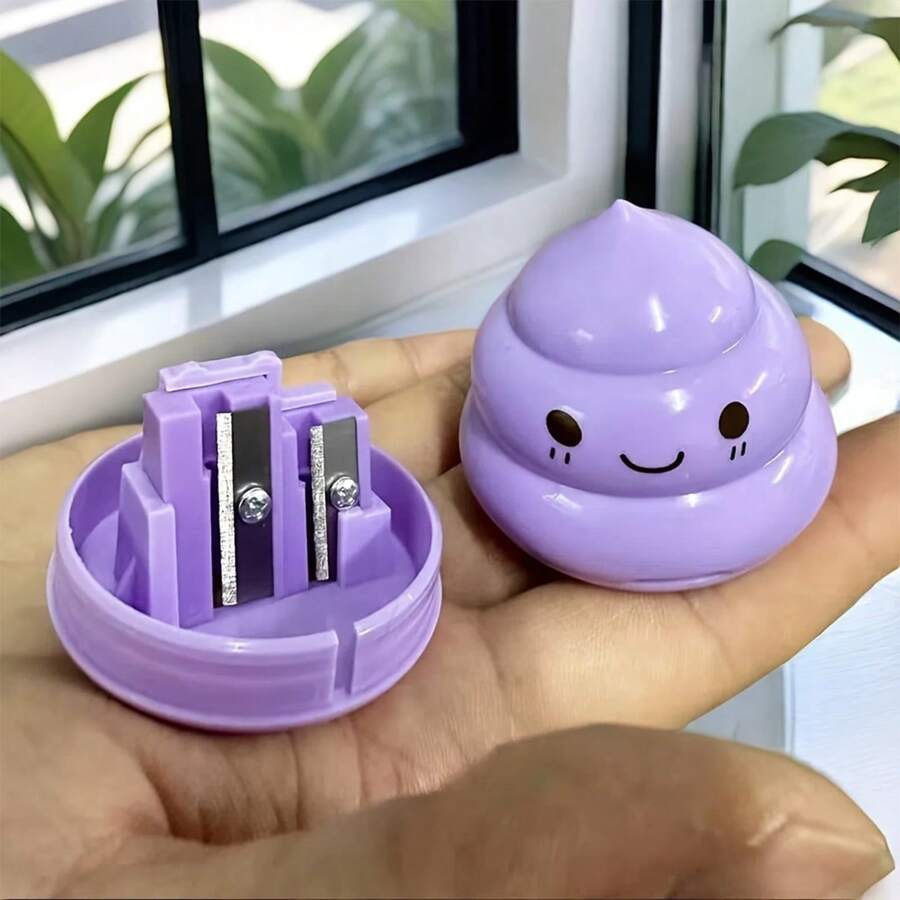 Sanrio Apontador de Lápis com Dois Furos em Formato de Cocô Fofo ...