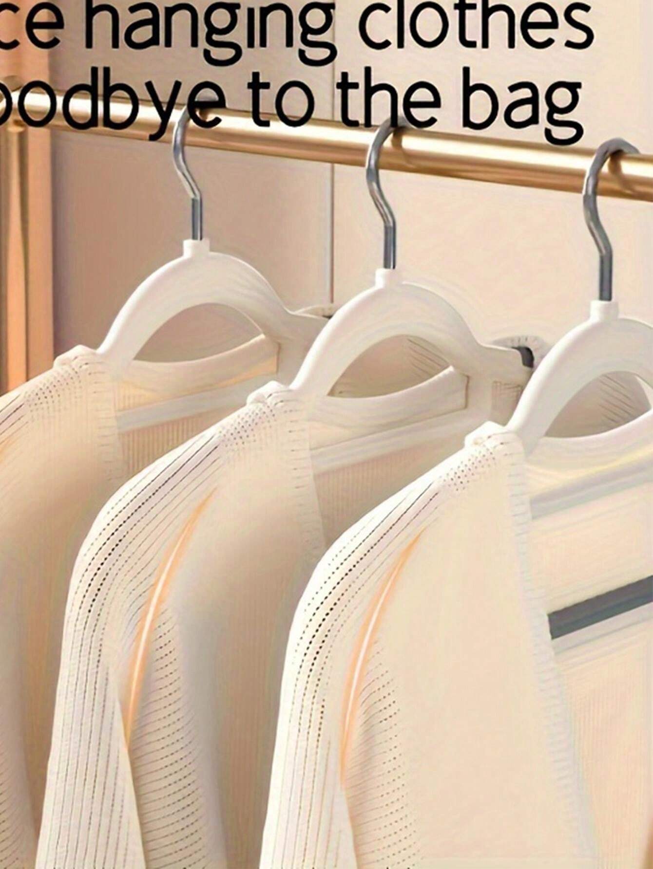 10 perchas de alta calidad. Este es un soporte de ropa con diseño único ...