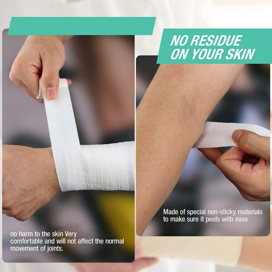 9.1m Long Wrist & Ankle Protection Bandage, Sports Wrap Tape For Muscle ...