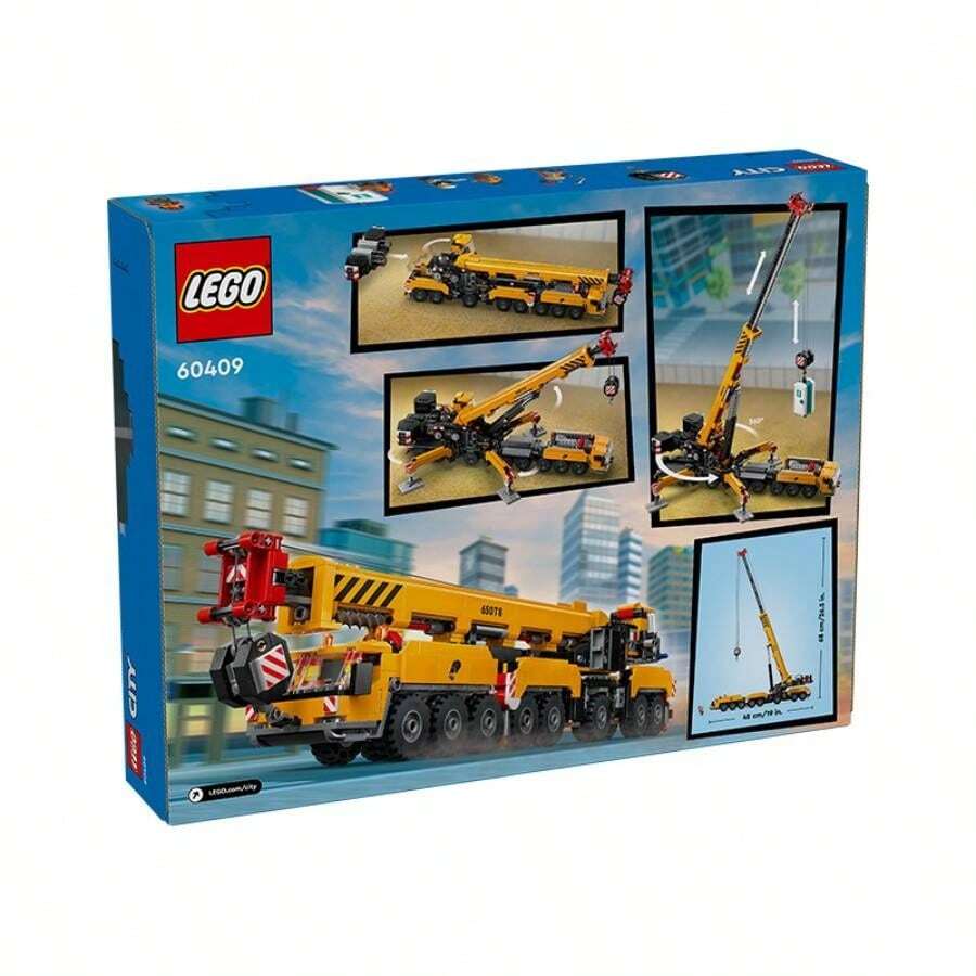 LEGO City 60409 Mobile Engineering Crane Children's Educational ...