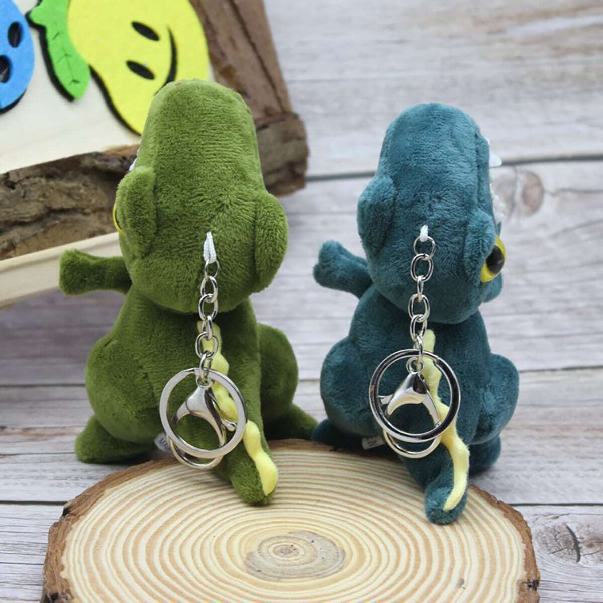 Sanrio 1pc Creative Cartoon Dinosaur Plush Key Small Pendant ...