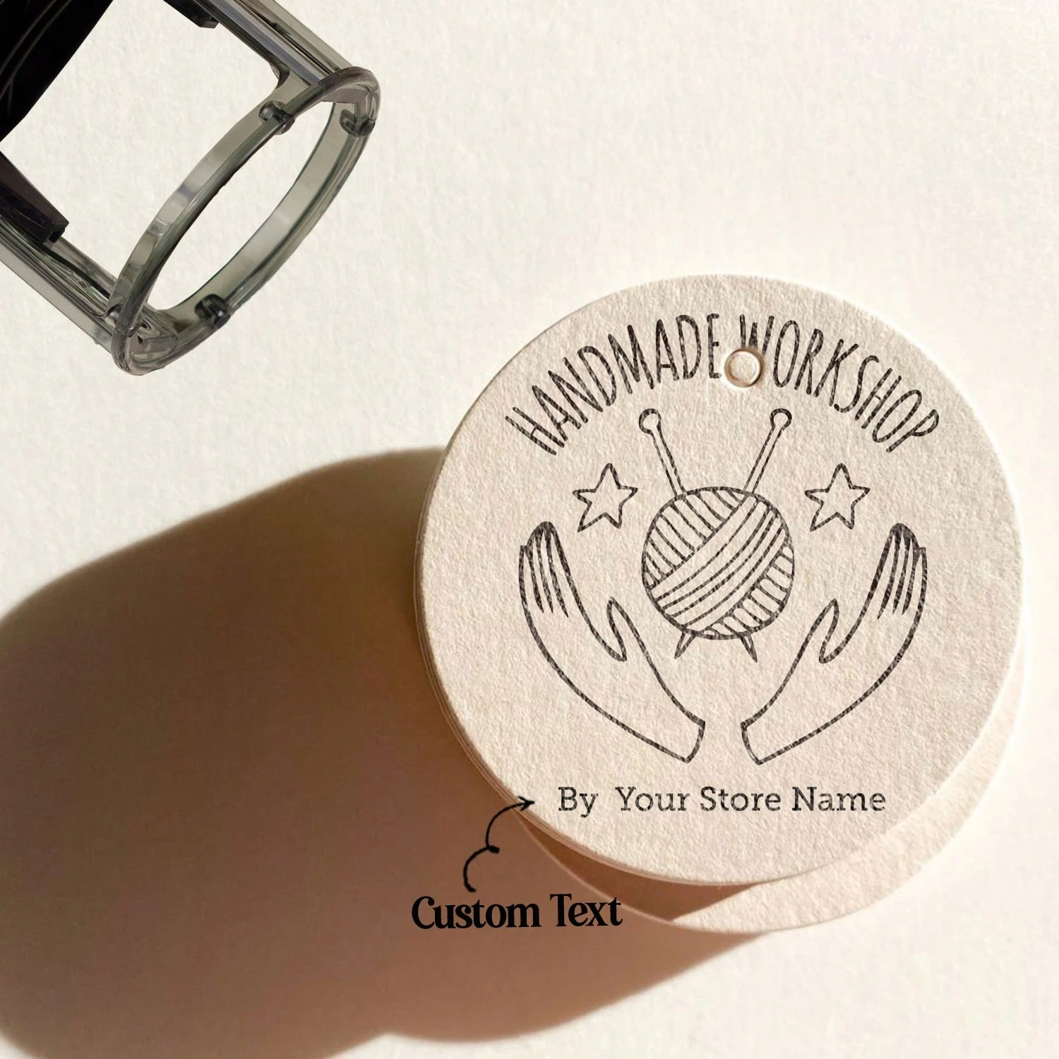 Handmade Logo Stamp, Handmade Stamp, Custom Stamp, Clothing Business ...