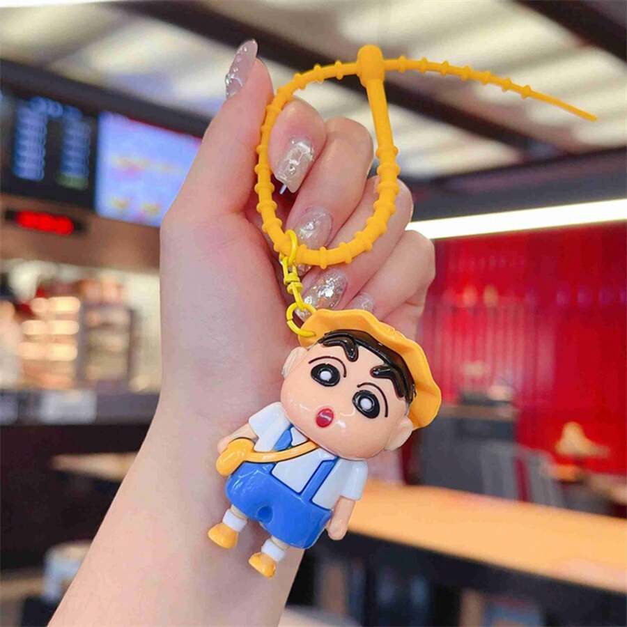 CRAYON SHINCHAN 1pc Crayon Shin Chan Cartoon Keychain Cute Couple Bag ...