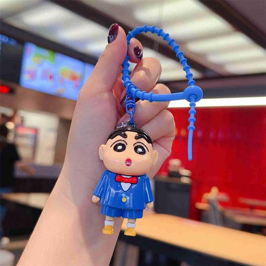 CRAYON SHINCHAN 1pc Crayon Shin Chan Cartoon Keychain Cute Couple Bag ...