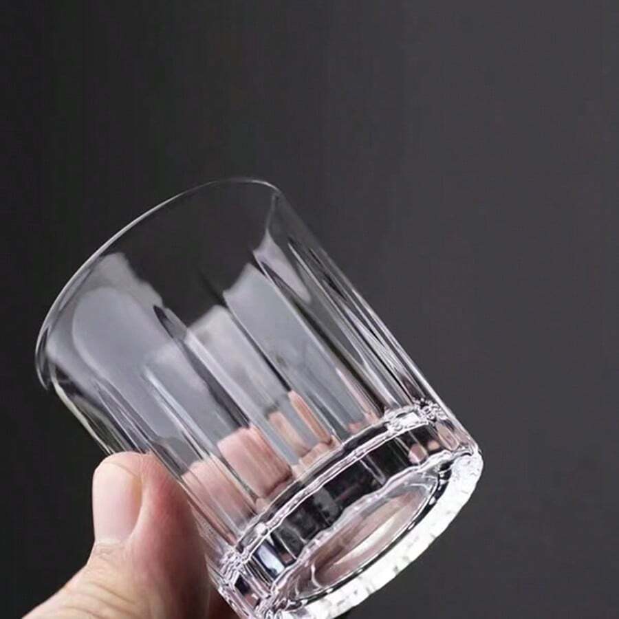 2.3oz Classic Vertical Striped Whiskey Liquor Glass, Cocktail Glass ...