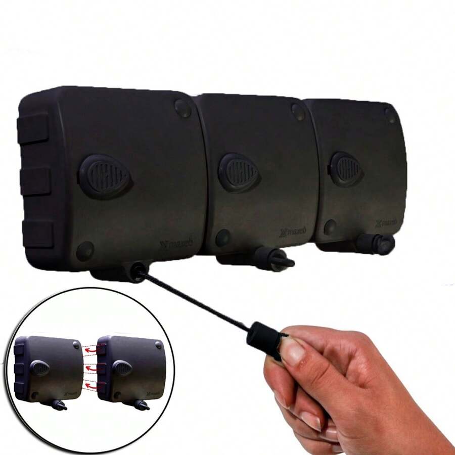 Automatic Retractable Clothesline Wall-Mounted Rope 3 Stendmax Modules ...