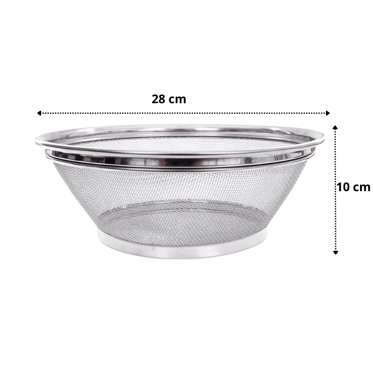 Multipurpose Stainless Steel Food Drainer Pasta Basket Large Steel ...