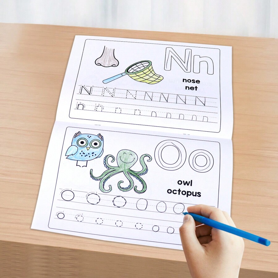 Alphabet Book For Children: Learn And Practice Reading And Writing ...