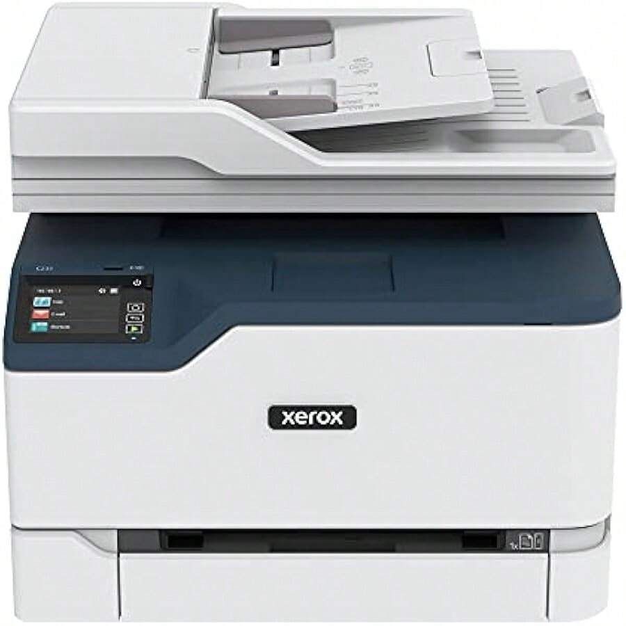 Color All-In-One Laser Printer With Wireless ADF Letter Print Scan Copy ...