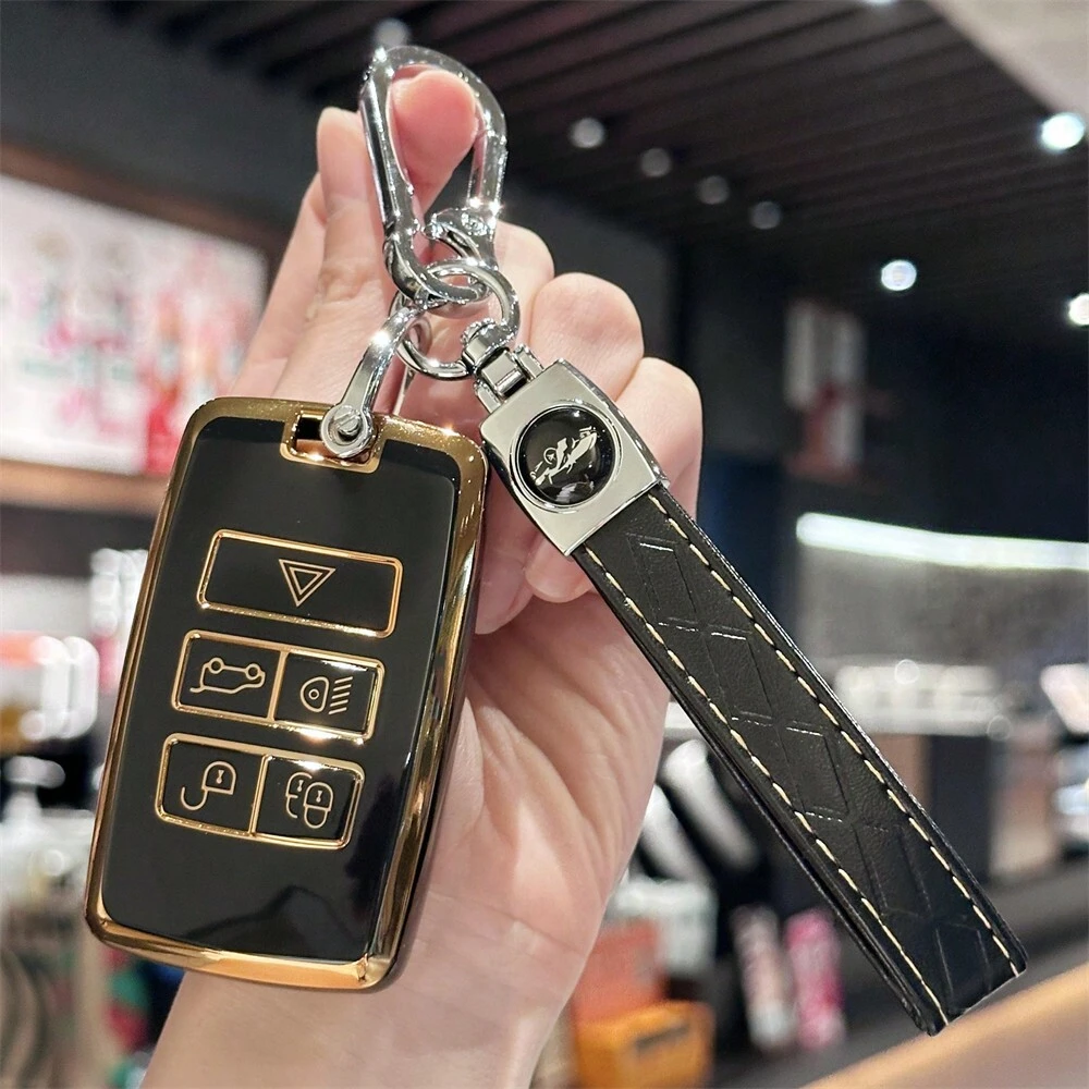 Soft TPU Car Keychain Key FOB Cover For LAND For RoveR, Suitable For ...
