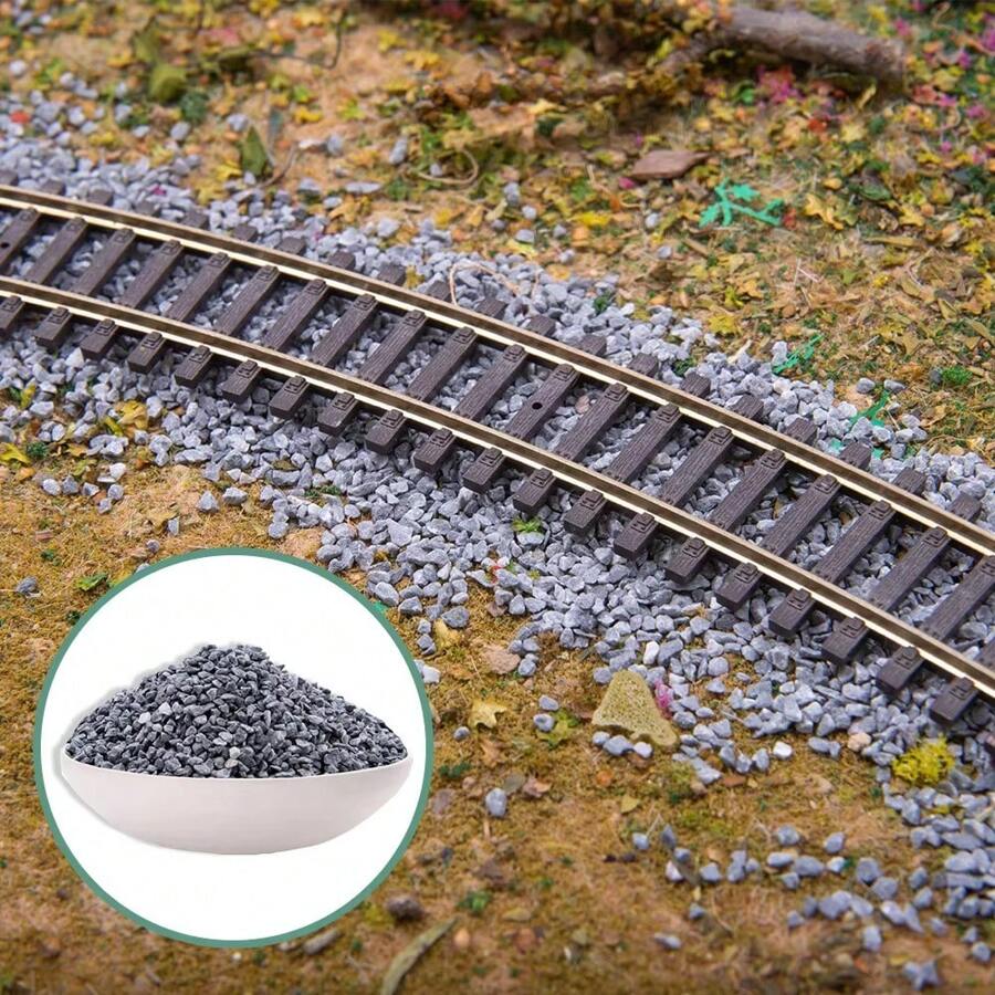 100g/200g/Bag 0.5-2cm Simulated Ballast Micro Railway Crushed Stone ...