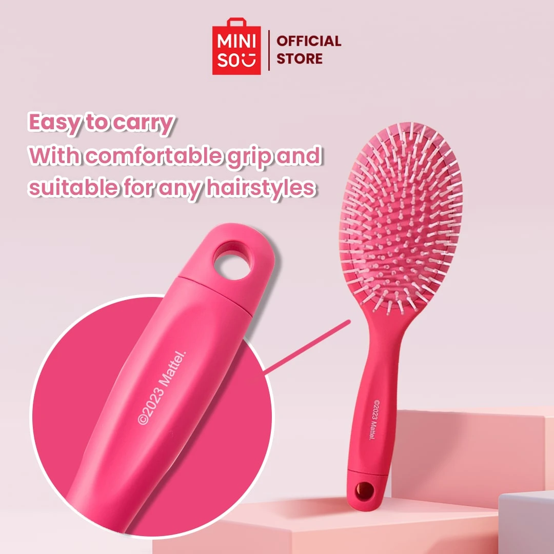 Miniso Barbie Series Upgraded Quicksand Airbag Massage Comb Anti-Static ...