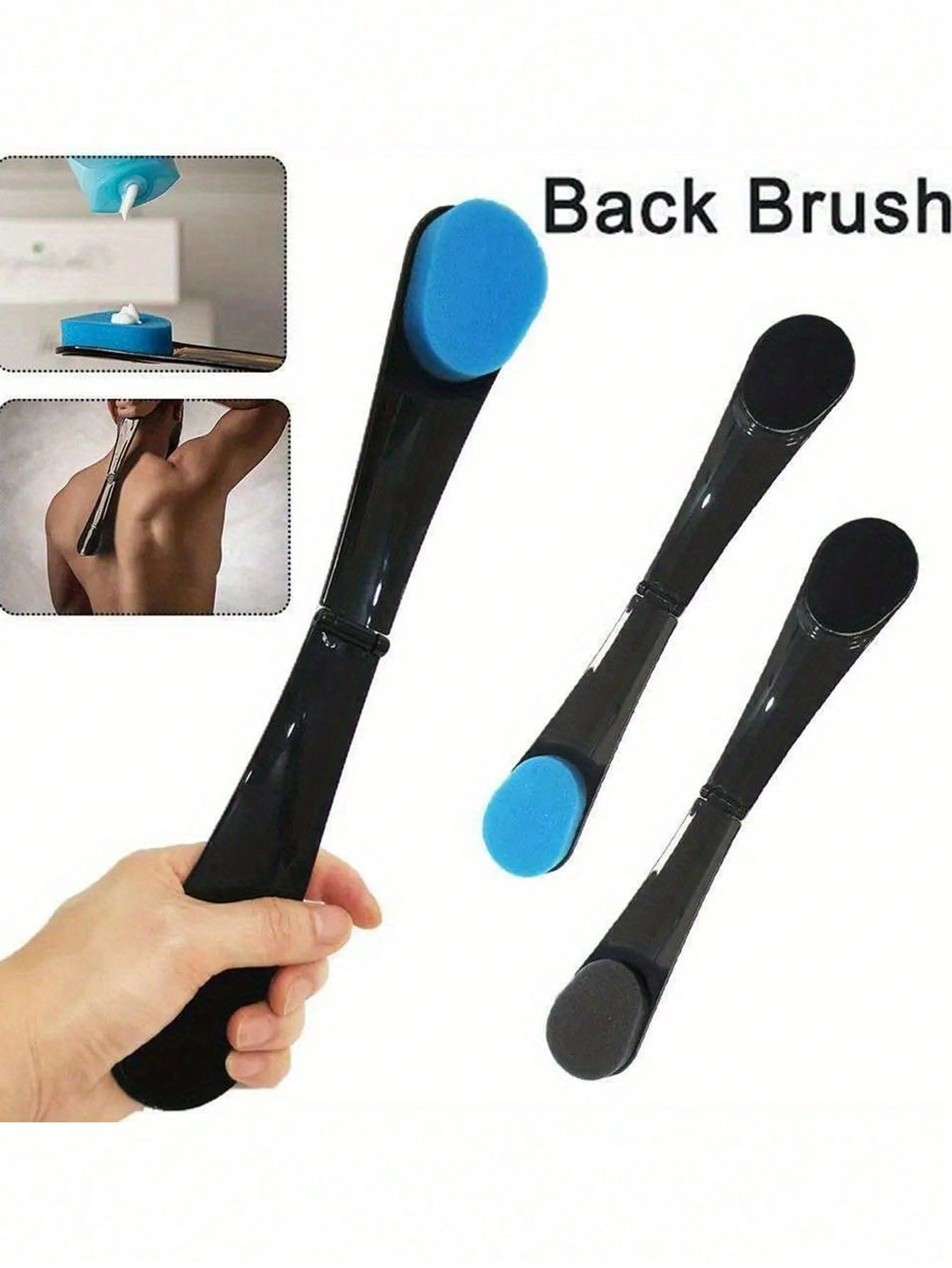 Back Lotion Applicator Long Handle, Washable, Ideal For Self And ...