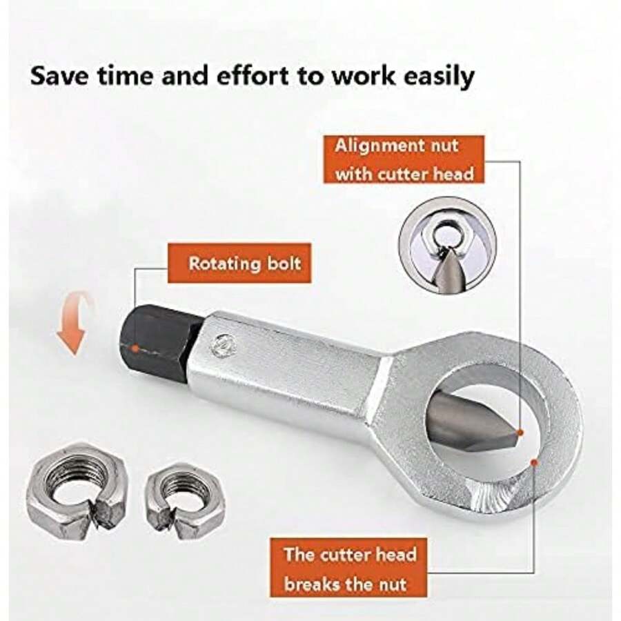 1 Pc Rusty Nut Breaker, Nut Breaker, Nut Breaker, Large Nut Breaker ...