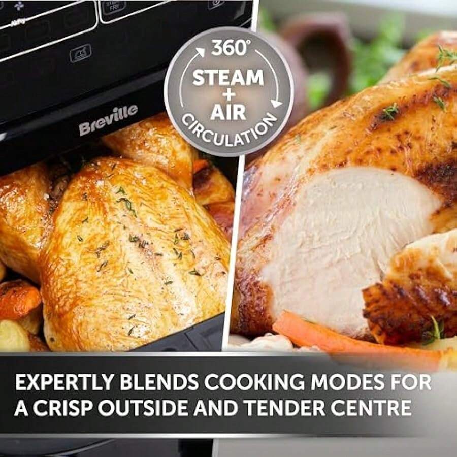 7L Digital Air Fryer With SteamFry Technology | 1700W | Steam Fry Bake ...