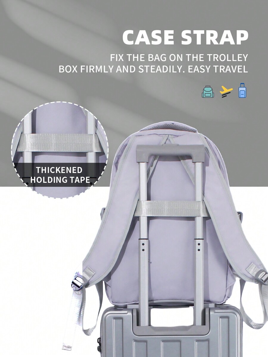 Mala de Viagem com Rodas de Mão 20 Polegadas, Estrutura de Alumínio de ...