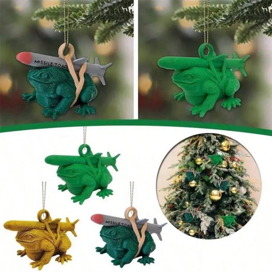 Missile Toad Holiday Ornament, The Unique Gag Gift For Unforgettable ...
